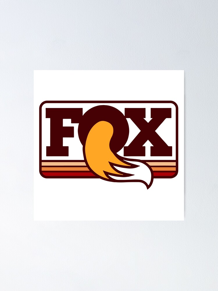 "fox racing vintage logo" Poster for Sale by clare-inc | Redbubble