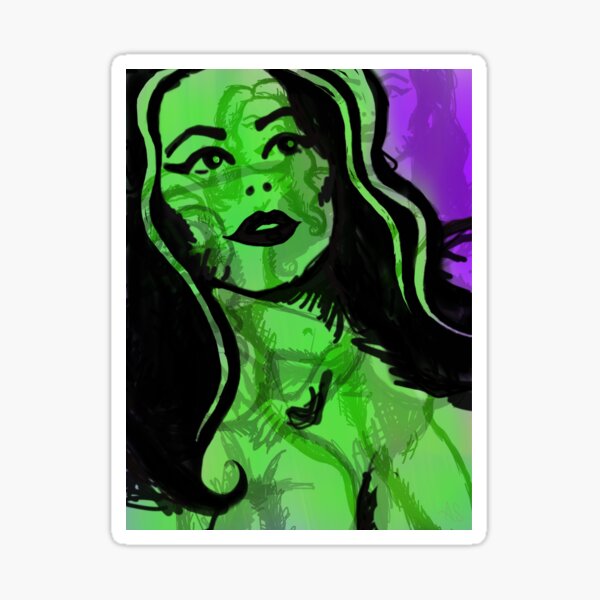 "Spookshow baby" Sticker by Darkest2018 | Redbubble
