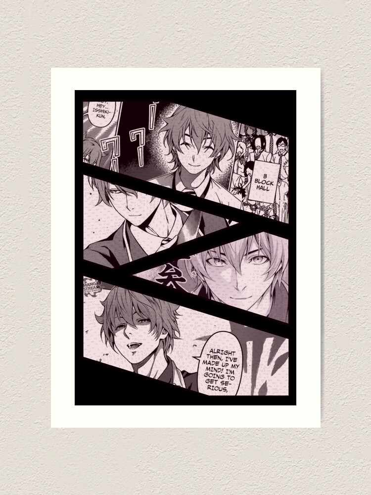 "Satoshi Isshiki Food Wars Shokugeki no Soma Manga Panel Design" Art ...