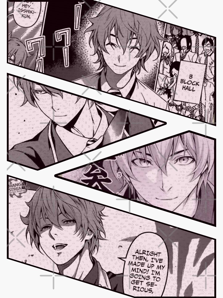 "Satoshi Isshiki Food Wars Shokugeki no Soma Manga Panel Design ...