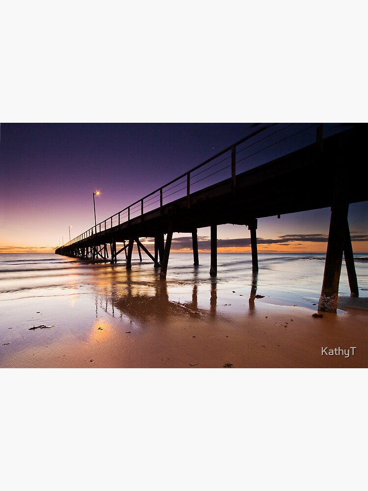 "Semaphore Jetty Adelaide" Canvas Print by KathyT | Redbubble