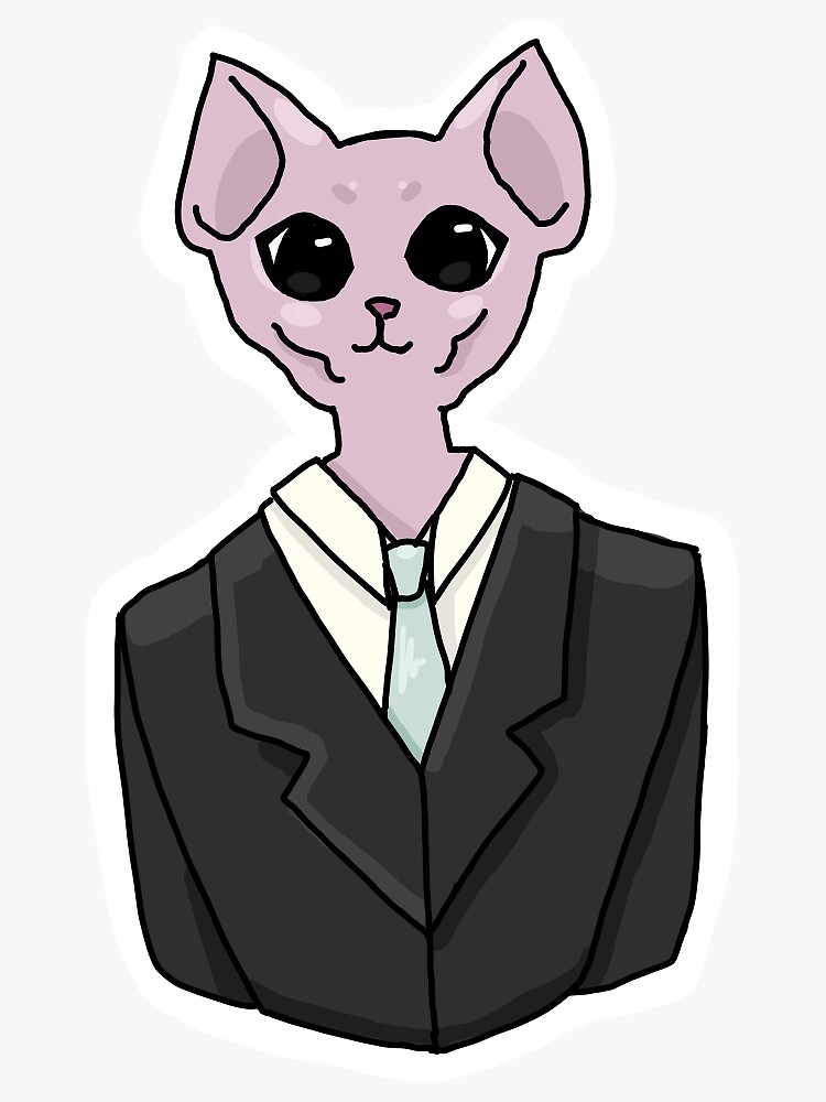 "vladimir bingus" Sticker by LucindaGray | Redbubble