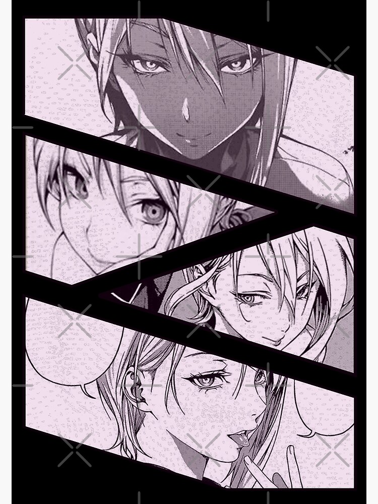 Alice Nakiri Food Wars Shokugeki No Soma Manga Panel Design Poster Von Animedesignshop Redbubble