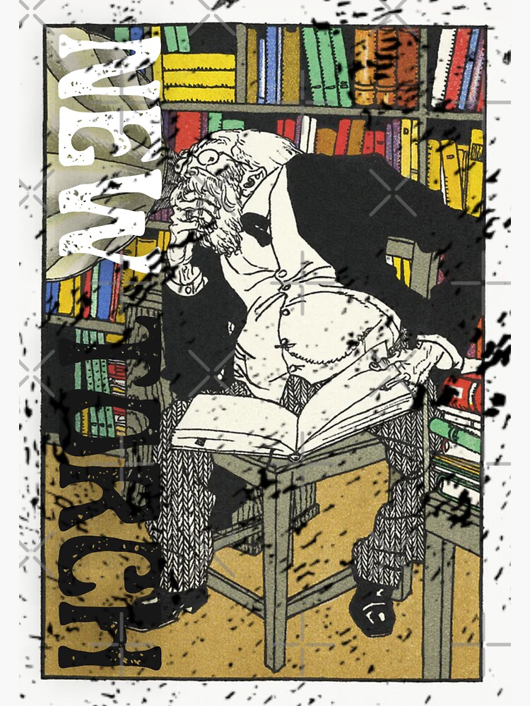 "VINTAGE OLD MAN" Sticker for Sale by NewTorch | Redbubble