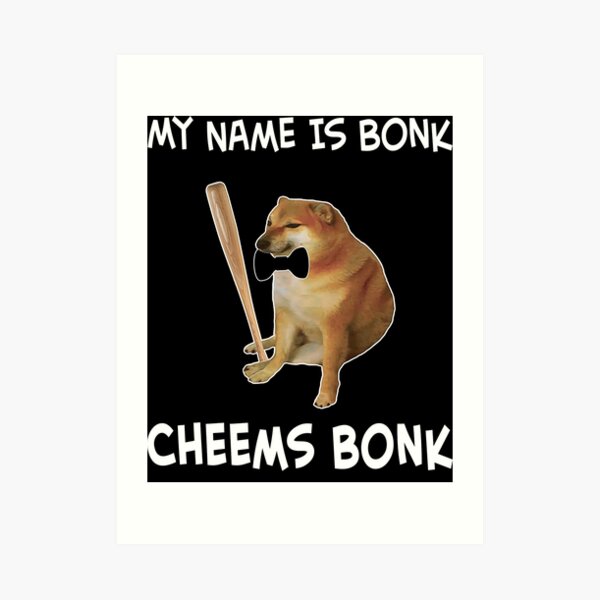 "Tazas Cheems Meme" Art Print by andrahortyanan | Redbubble