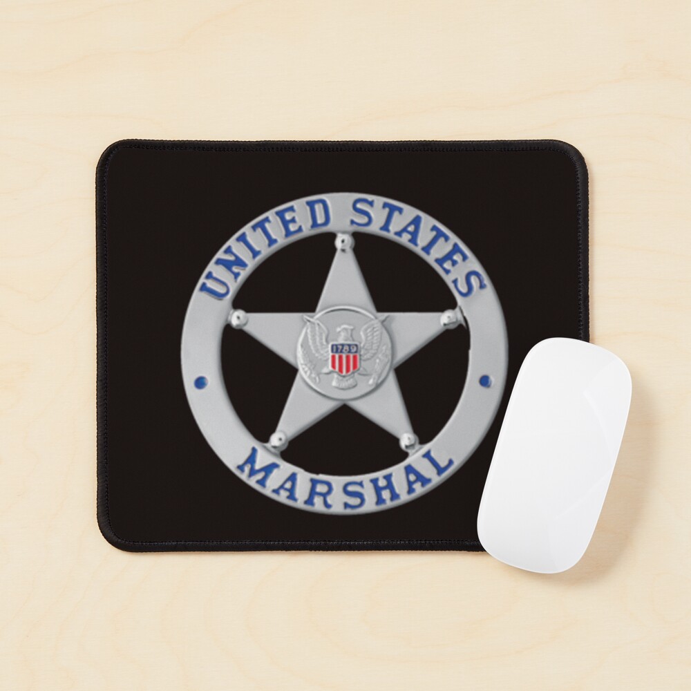 "US UNITED STATES MARSHAL BADGE USMS Classic T-Shirt" Sticker for Sale ...