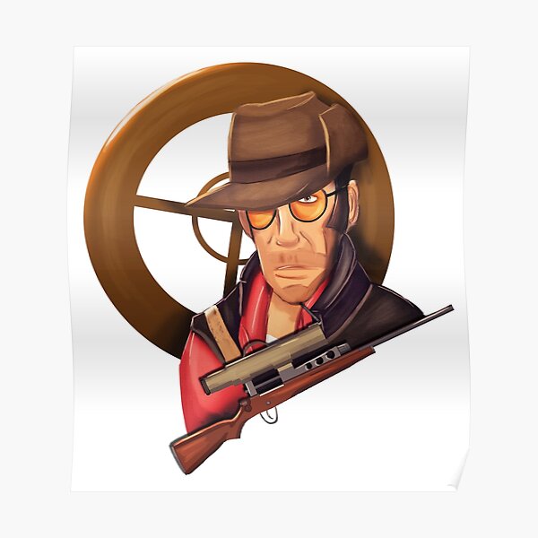 "Tf2 Sniper" Poster by TornadoTwist | Redbubble