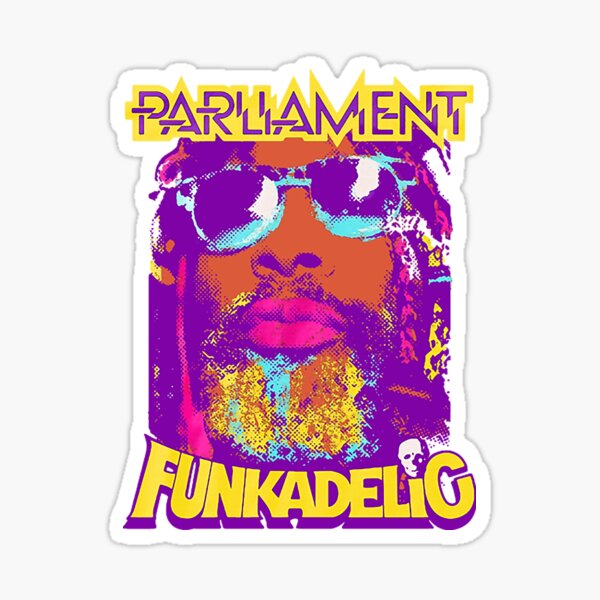 "funkadelic parliament" Sticker by ComleB62 | Redbubble