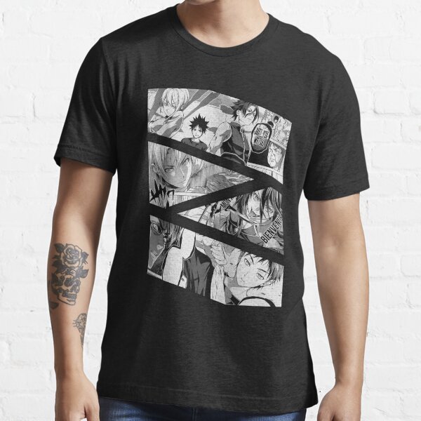 "Food Wars Shokugeki no Soma Manga Panel Design" T-shirt for Sale by ...