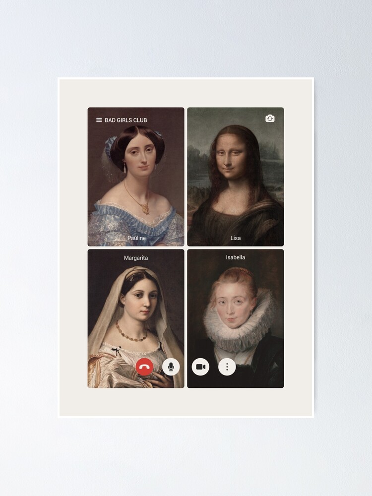 "Bad Girls Club" Poster for Sale by Vintagrafica | Redbubble