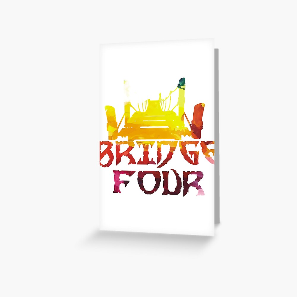 "Bridge 4 - Stormlight " Greeting Card by Oqupjavsi | Redbubble