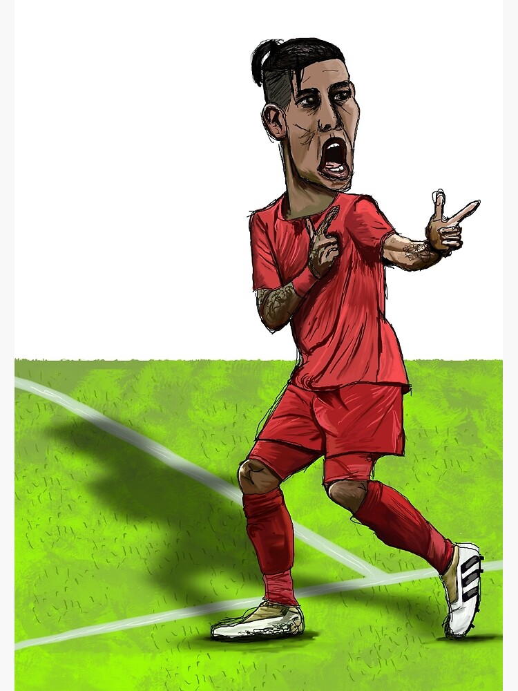 "Roberto Firmino Cartoon" Art Print for Sale by BeardedDesign | Redbubble