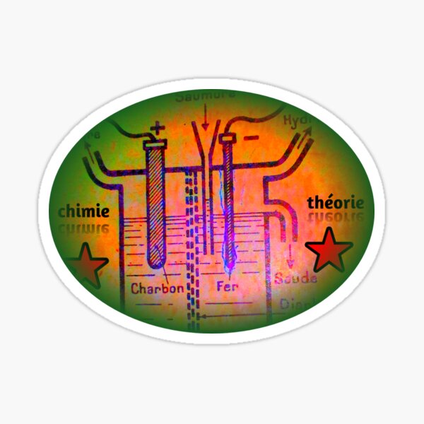 " Chemistry theory" Sticker by Newmark360 | Redbubble