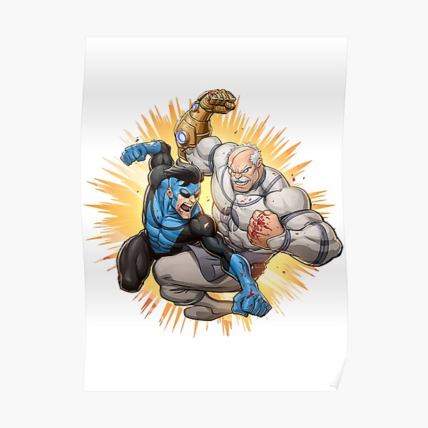 "Invincible vs Conquest " Poster for Sale by Hdllejmv | Redbubble