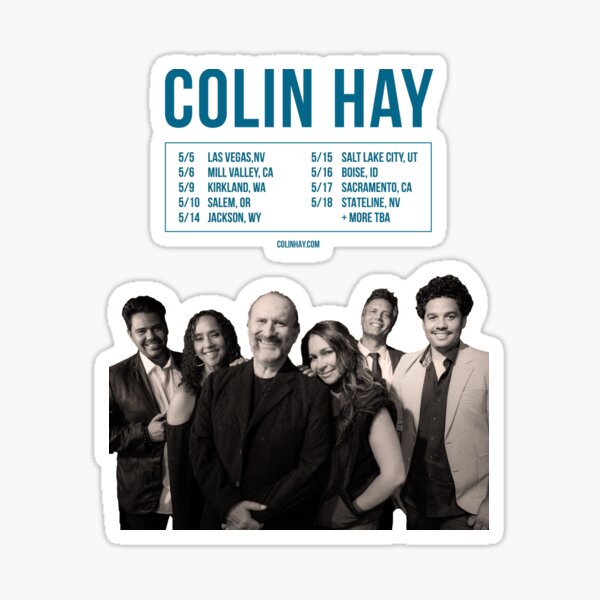 "COLIN TOUR 2022 HAY" Sticker by cksonnan | Redbubble