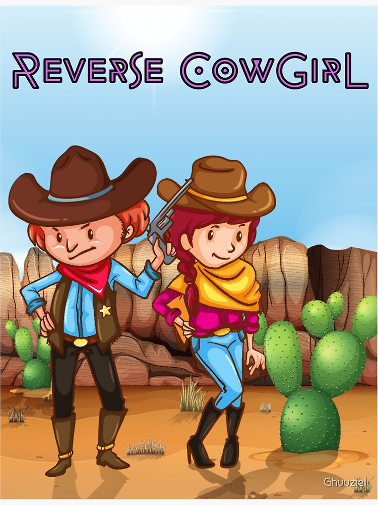 Pegatina « Vaquera inversa: 2022 NIÑA POSICIÓN DE BEBÉ AGRADABLE ...