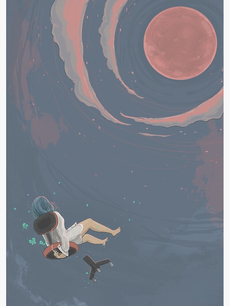 "Floating Dream Illustration Art" Poster for Sale by G-Sakayudha ...