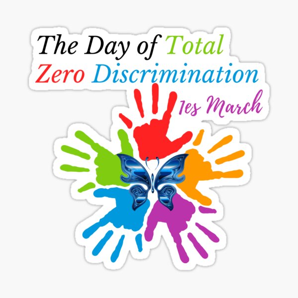 "The Day of Total Zero Discrimination design 2022 - Discrimination ...