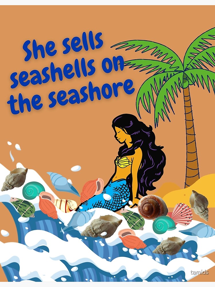 "She Sells Seashells on the Seashore - Twist on a tongue twister ...