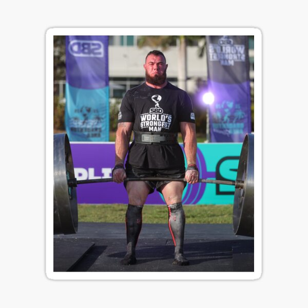 "Oleksii Novikov World_amp_39_s Strongest Man " Sticker by BlackvsWhite ...