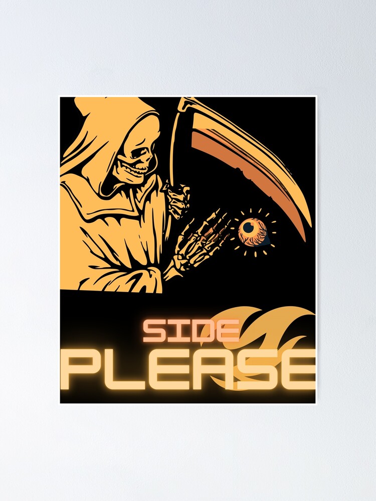 "DEATH SIDE PLEASE 2" Poster for Sale by MOHAN-CHAND | Redbubble