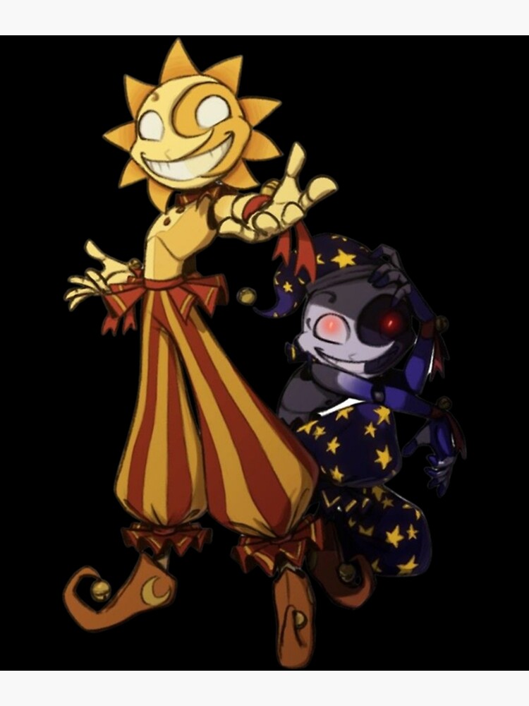"Fnaf Sun and Moon Security Breach Moondrop " Art Print by StaiSalas ...