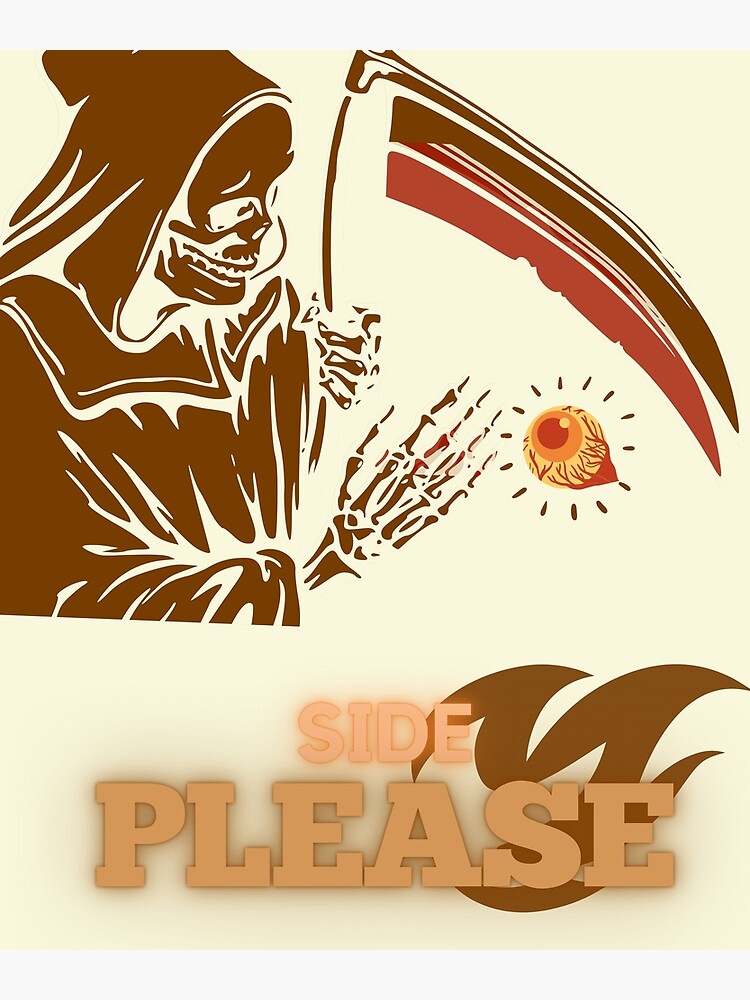 "DEATH SIDE PLEASE 3" Poster for Sale by MOHAN-CHAND | Redbubble