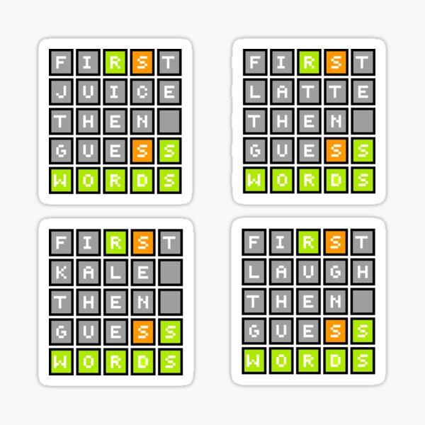 "Guess the Words Sticker Pack 3 - Pixel Art" Sticker by CelticTarot ...