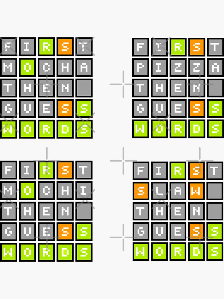 "Guess the Words Sticker Pack 4 - Pixel Art" Sticker by CelticTarot ...