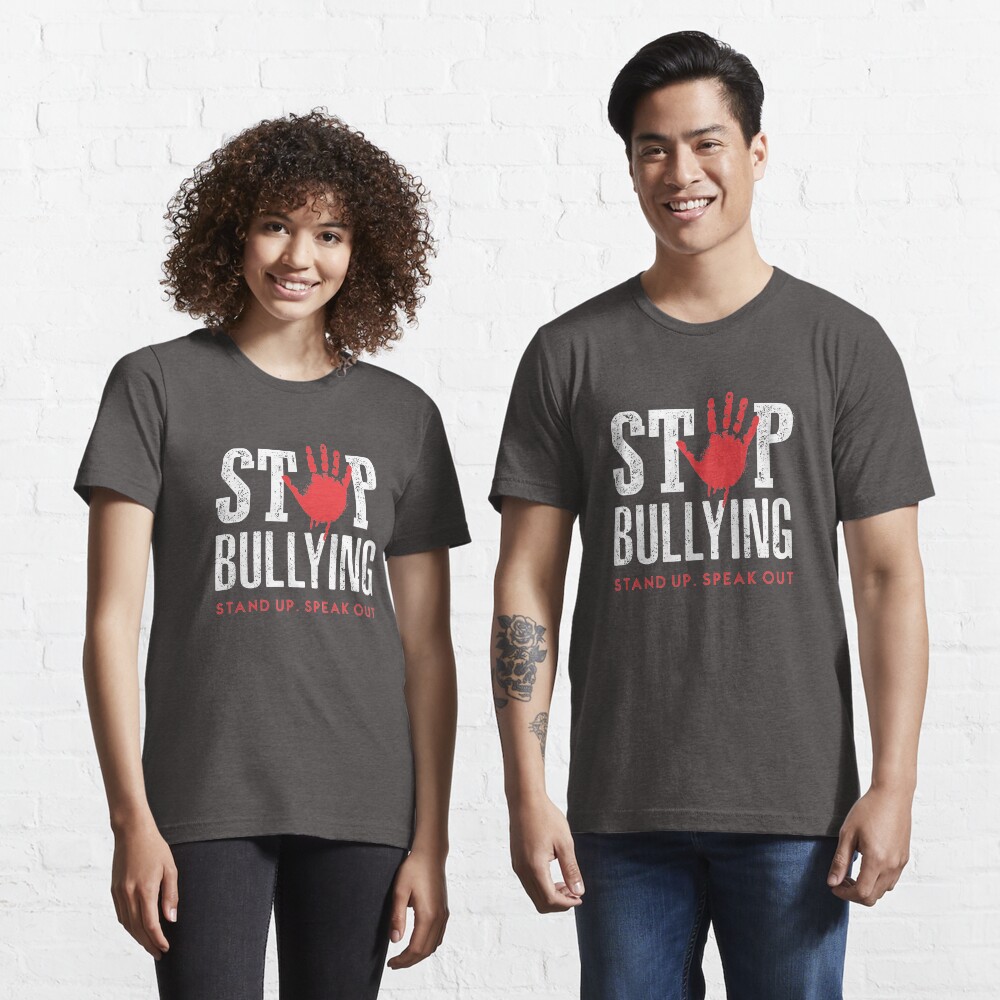 "STOP BULLYING" T-shirt for Sale by goodspy | Redbubble | bullying t ...