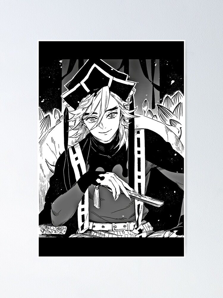 "Doma demon slayer" Poster by StartUpMe | Redbubble