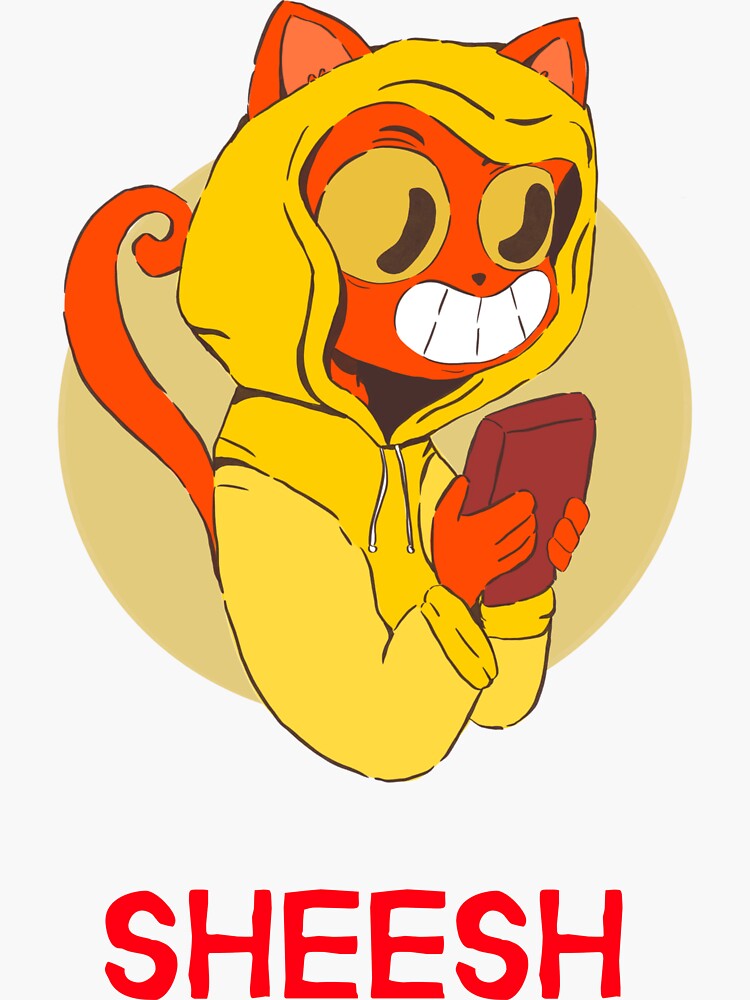 "Sheesh anime" Sticker by MiskovicShop24 | Redbubble