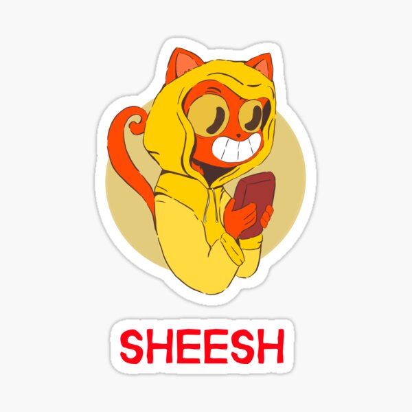 "Sheesh anime" Sticker by MiskovicShop24 | Redbubble