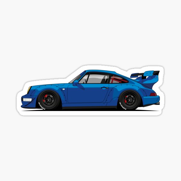 "RWB CHMPGN" Sticker for Sale by VinnyArtworks | Redbubble