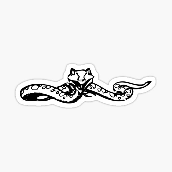 "Snake" Sticker by JackMus | Redbubble