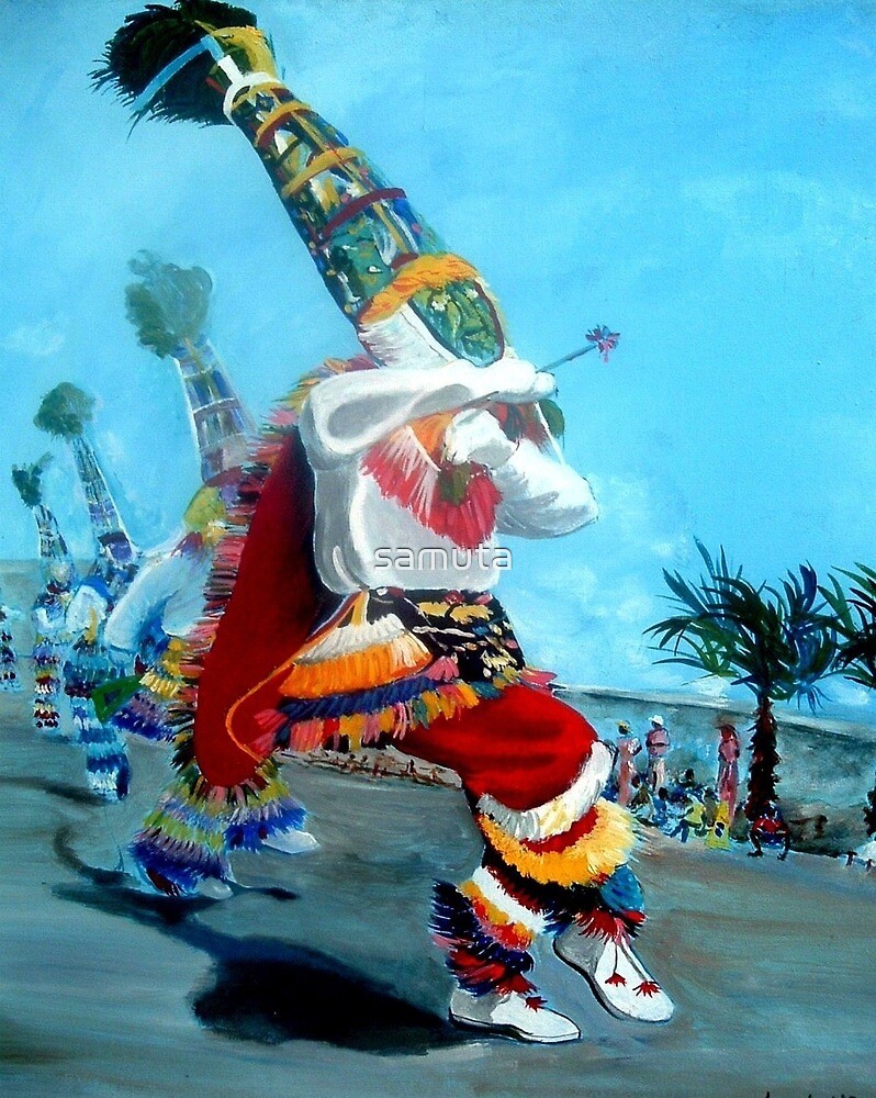 "Bermuda Gombey" by samuta | Redbubble