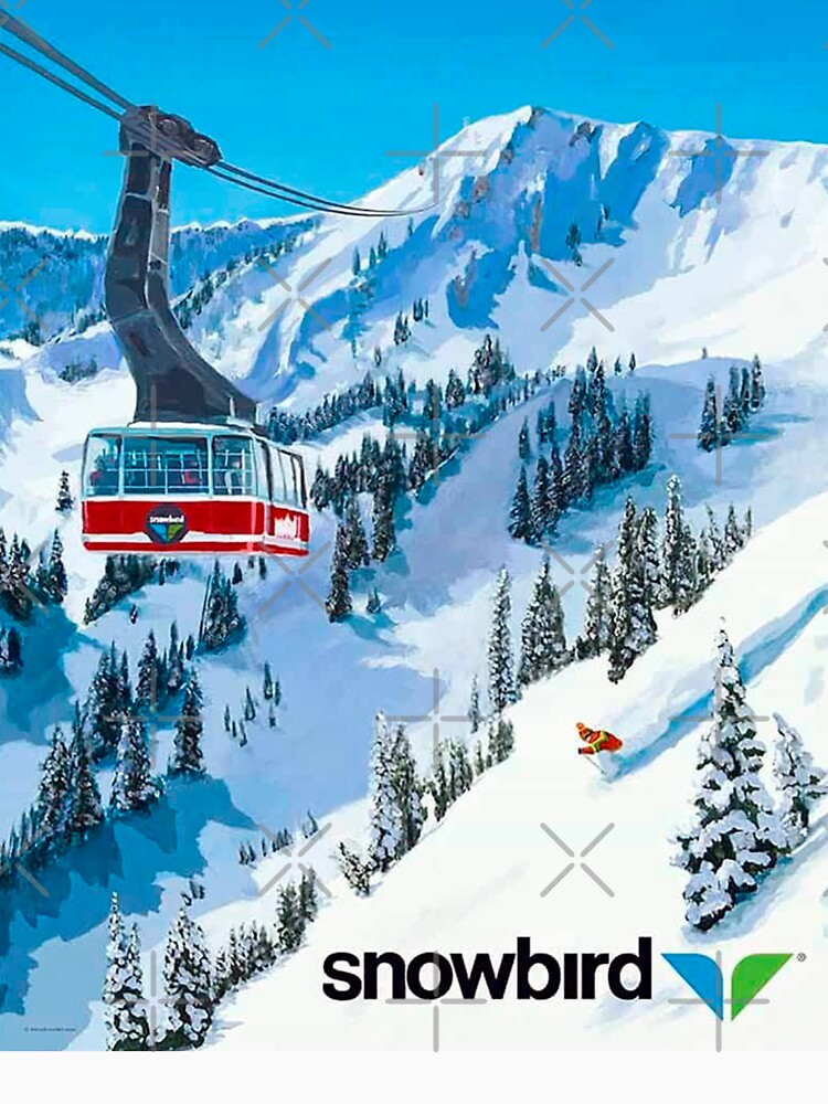 "snowbird ski resort" T-shirt for Sale by AsKartongs | Redbubble ...