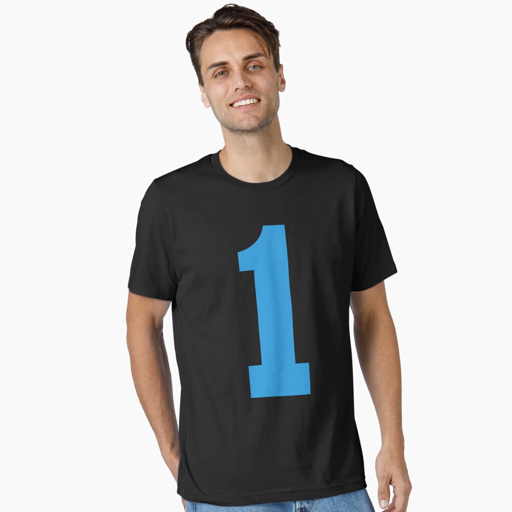 "Number 1, Blue one, Sports number 1" Sticker for Sale by TheCultStuff ...
