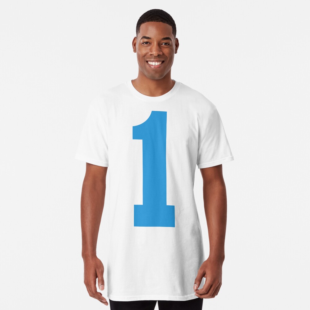 "Number 1, Blue one, Sports number 1" Sticker for Sale by TheCultStuff ...