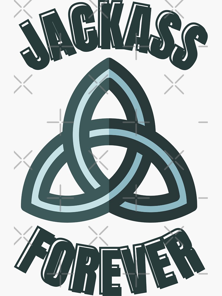 "Jackass Forever Cool Design" Sticker by Nepaz-Designs | Redbubble