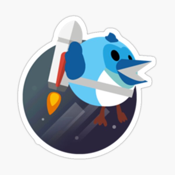 "Flutter Dart Dash " Sticker for Sale by TheMaeBLifes | Redbubble