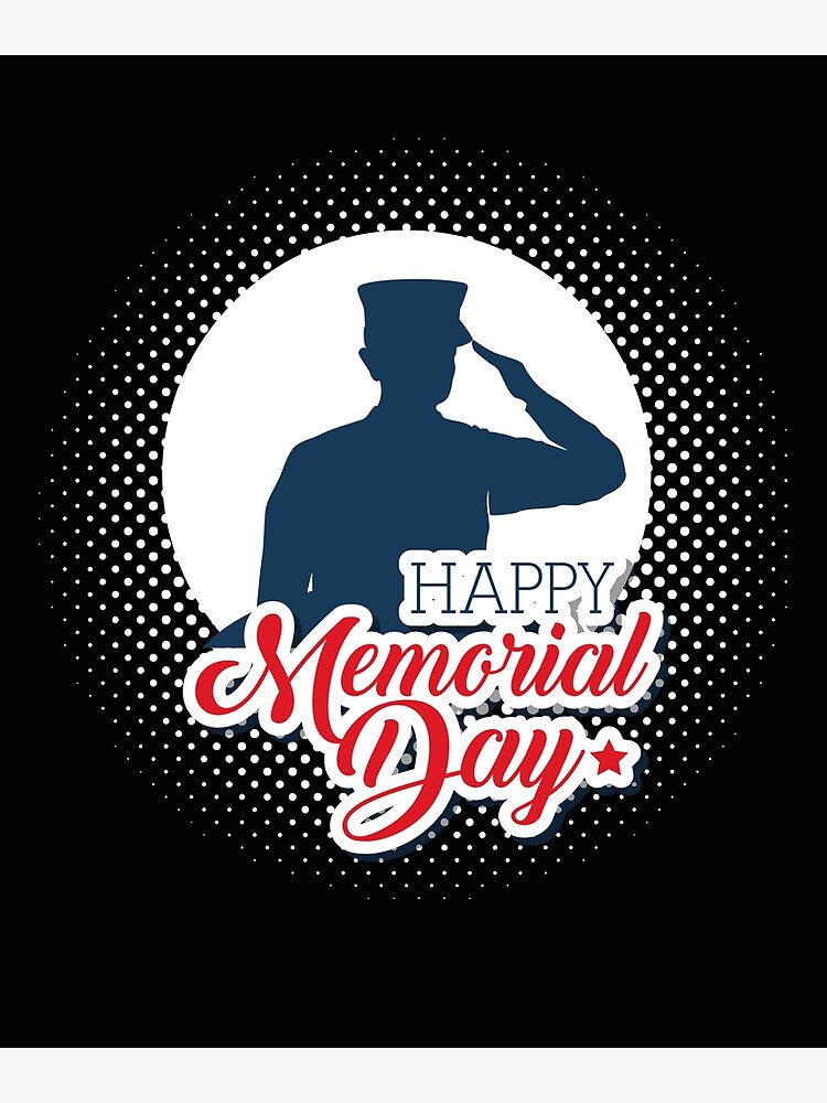 "memorial day usa 4th of july veterans day Happy Memorial Day T-Shirt ...