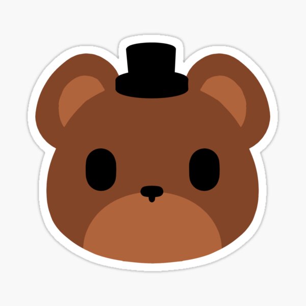 "FNAF Freddy" Sticker by Zolzo | Redbubble