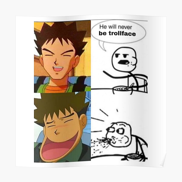Funny Cereal Guy Meme Poster By Mememerb Redbubble