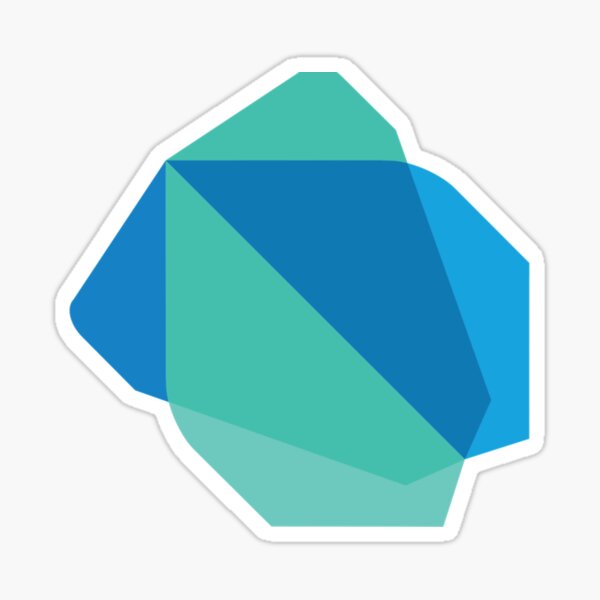 "Dart Logo for FlutterDart Software Developer (Black) " Sticker by ...