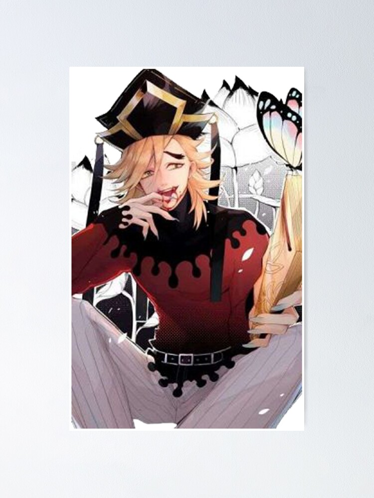 "upper rank two demon doma kimetsu no yaiba" Poster for Sale by ...