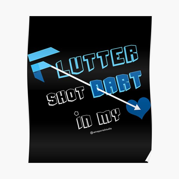 Póster «Flutter Fanbase Merch Cuello en V» de TheMaeBLifes | Redbubble