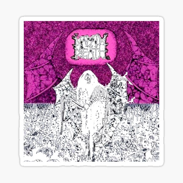 "NP. death - napalm death , trending 1" Sticker by Gstage | Redbubble