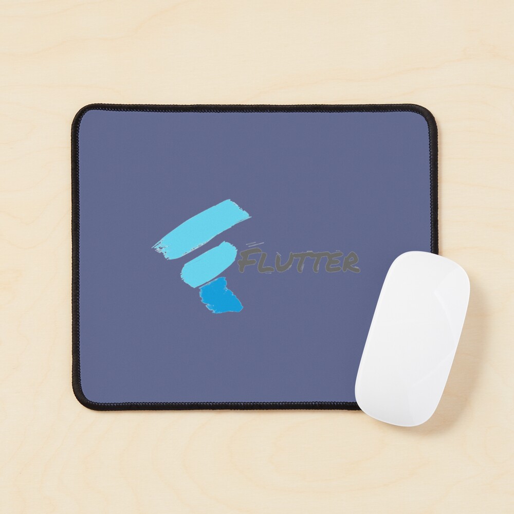 "Flutter logo " Sticker for Sale by TheMaeBLifes | Redbubble