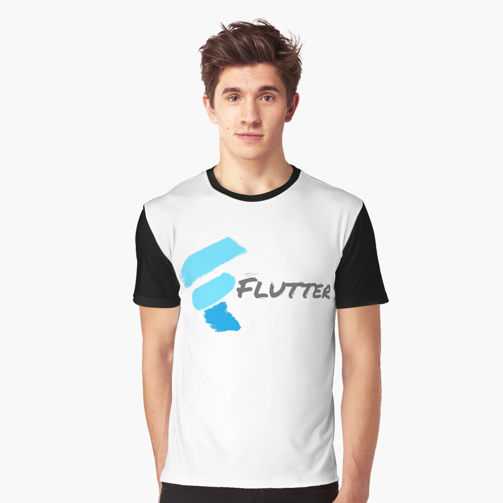 "Flutter logo " Sticker for Sale by TheMaeBLifes | Redbubble